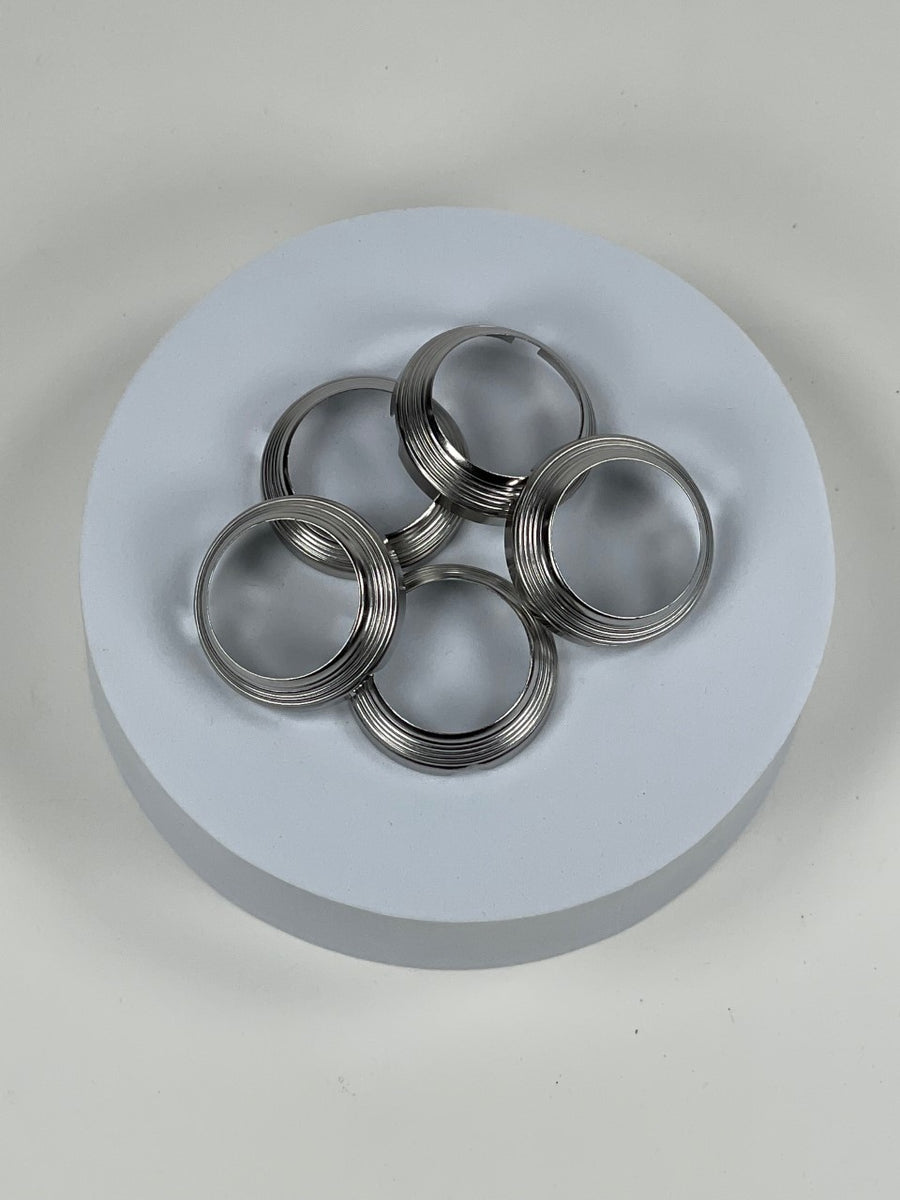 7/8" (-14), Clam Shell of 5 seals, 37° JIC 316 Stainless Steel Plain ...